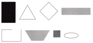 Math Expressions Grade 1 Unit 7 Lesson 6 Answer Key Squares and Other ...