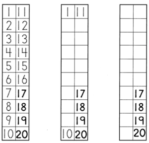 Math Expressions Kindergarten Unit 3 Answer Key Teen Numbers as Tens ...
