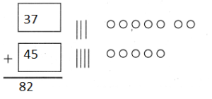 Math Expressions Grade 1 Unit 8 Lesson 2 Answer Key Methods of 2-Digit ...