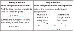 Math Expressions Grade 4 Student Activity Book Unit 4 Lesson 7 Answer ...